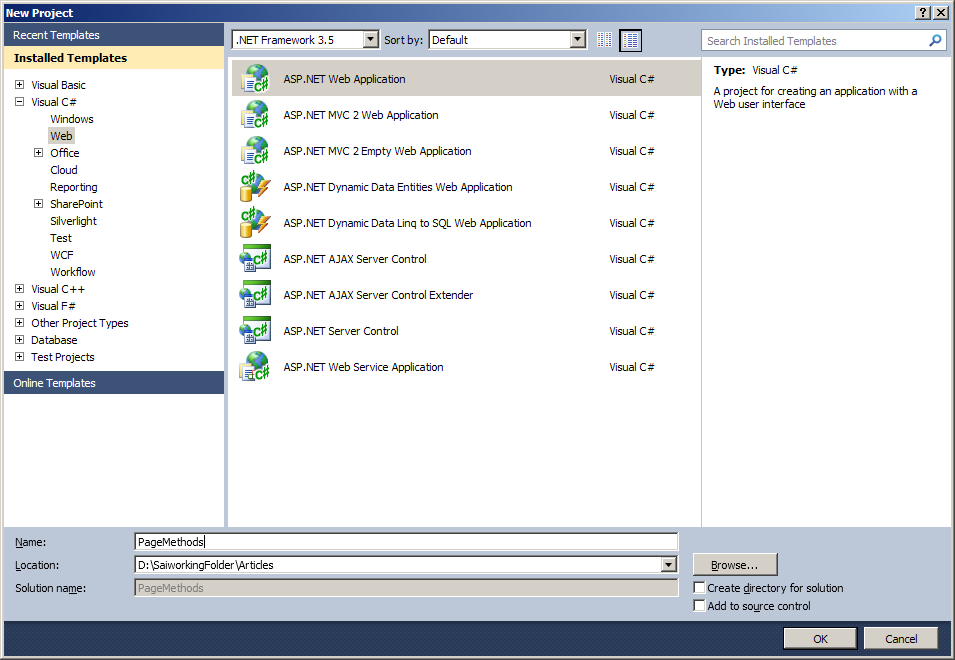 How to call the page methods using asp.net ajax and jquery | Devakumar ...